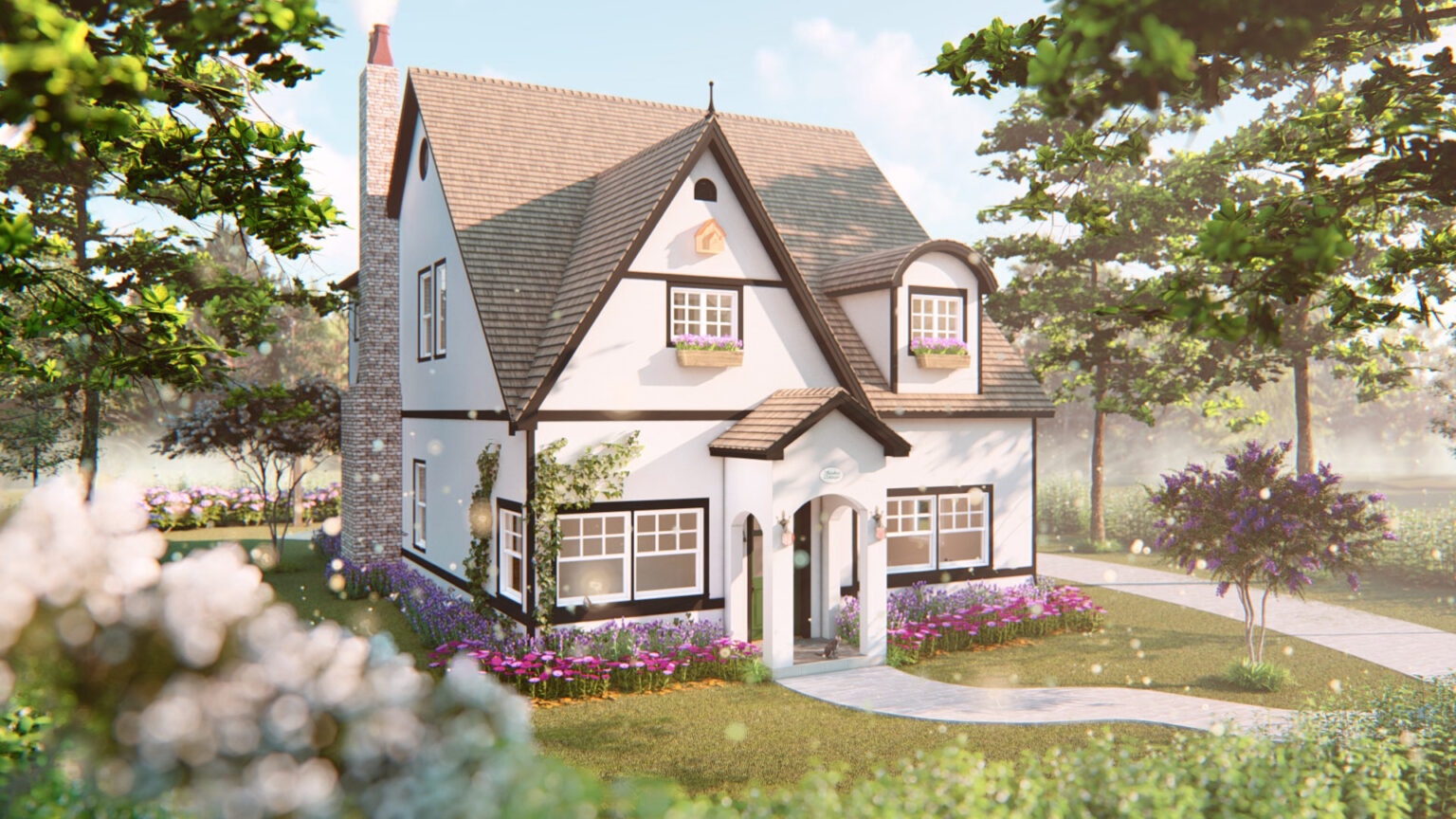 Storybook Style Homes - Annilee B Waterman Design